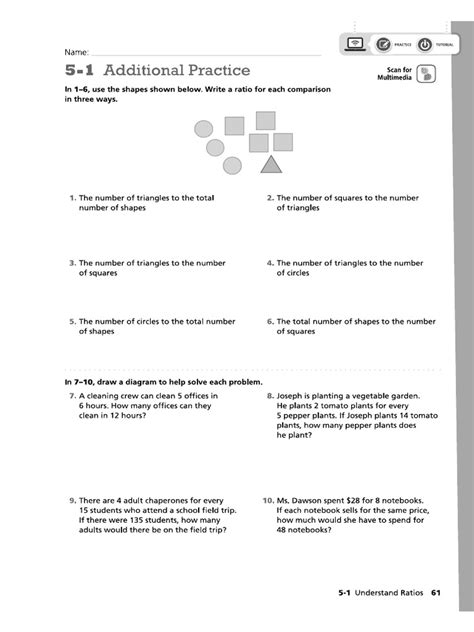 5 1 Additional Practice Pdf