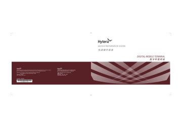 Hytera MT680 Plus Quick Reference Guide Manualzz