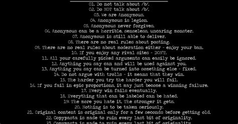 The Wake Up Project Anonymous Rules Of The Internet Not To Be Trusted