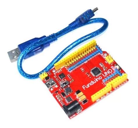 Funduino Uno R3 Atmega328 Smd Cabo Usb Maker Com Nota Mercadolivre