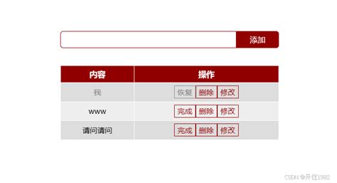 Jquery实现一个简单的todolist Csdn博客