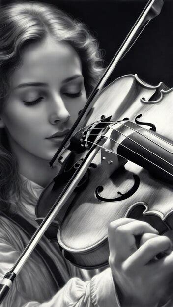 Premium Ai Image Passionate Strings