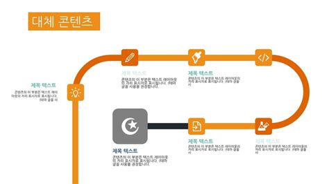 전구 및 체크리스트의 주황색과 흰색 그래픽 다이어그램 Ppt 템플릿 무료 다운로드 Slidesdocs