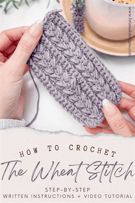 Best 13 Braided Wheat Crochet Blanket Pattern Artofit