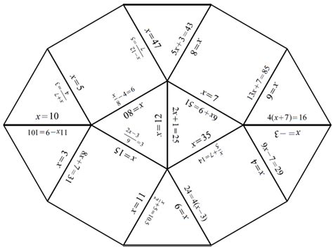 Solving Two Step Equations Puzzle Made By Teachers Worksheets Library