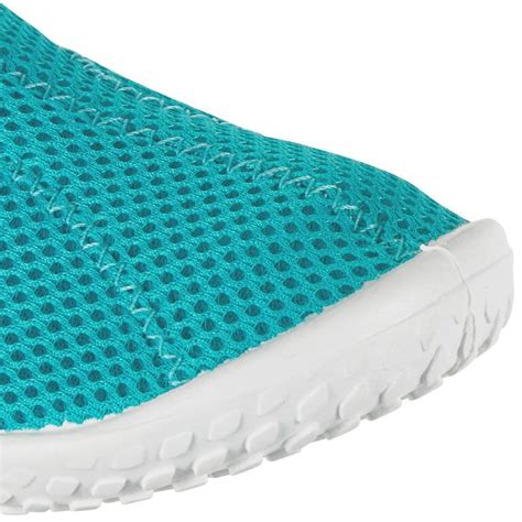 Kids' Aquashoes 100 Turquoise - Decathlon