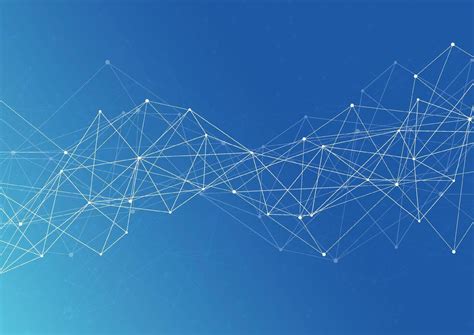 Abstract Polygonal Space Background With Connecting Dots And Lines Vector Illustration 37133629