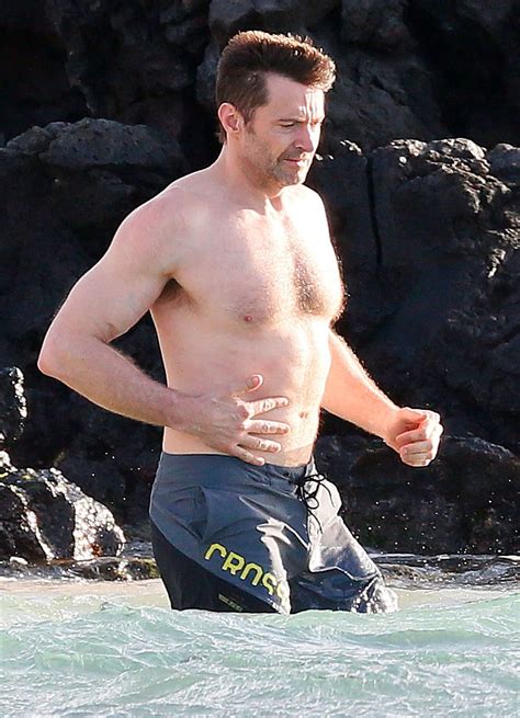 Hugh Jackman Paparazzi Shirtless Photos Naked Male Celebrities