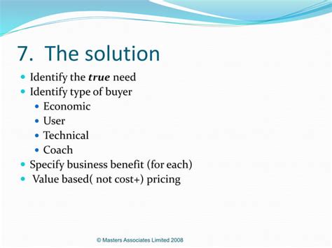 Basic Sales Skills Pptx