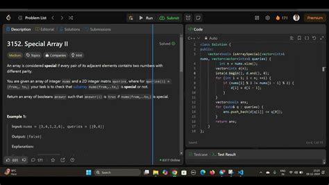 Special Array Iileetcode Potd 09 12 2024 Decodemaster01 Youtube