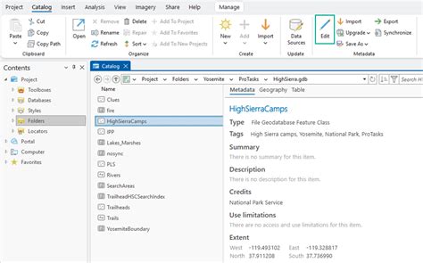Metadata Editor Is Now Available In Arcgis Pro 35