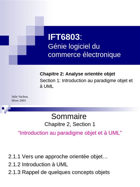 Chapitre2 1 Pdf Langage De Modélisation Unifié Programmation Orientée Objet