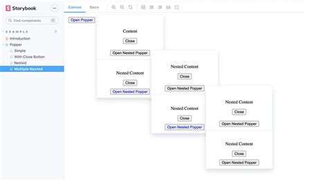 Nested And Auto Dismissable Layers In React