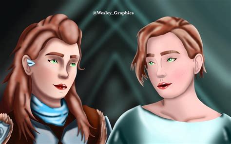 Aloy And Beta By Wesleygraphics On Deviantart
