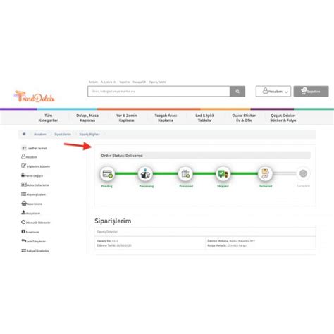opencart step by step order tracking