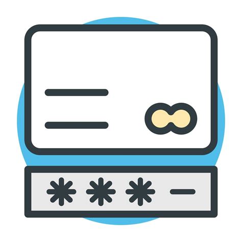 Card Password Concepts 6701907 Vector Art At Vecteezy