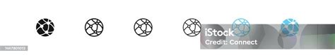 Global Network Icon Planet Internet Sign Technology World Symbol Worldwide Communication Icons