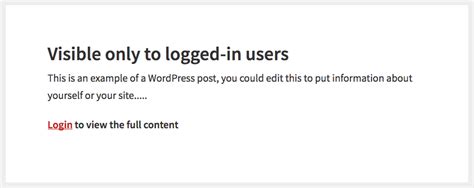 Hide Posts From Logged Out Users Wp Sites