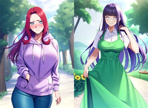 Kushina And Hinata Body Swap New By Creamway On Deviantart