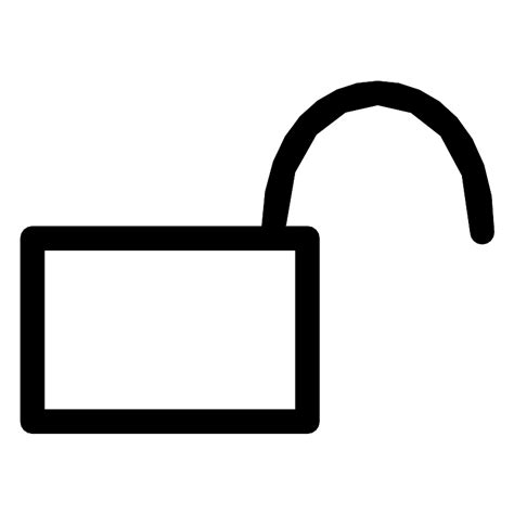 Lock Open Vector SVG Icon SVG Repo