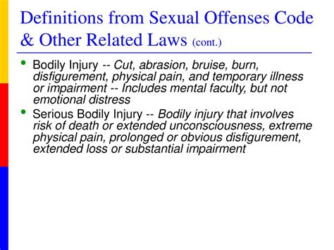 Sexual Offenses And Classifications Ppt Download