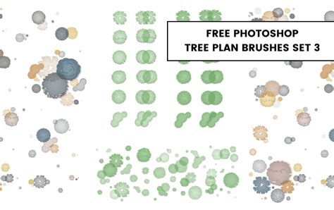 Free Photoshop Tree Brushes