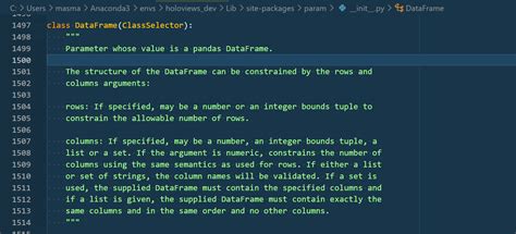 make tooltips useful in a modern ides · issue 646 · holoviz param · github