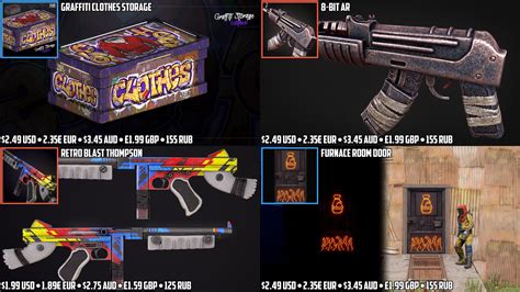 Rust Item Store On Twitter 🚨 New Limited Item Store 🚨 Sr2mxegojr Rust Playrust