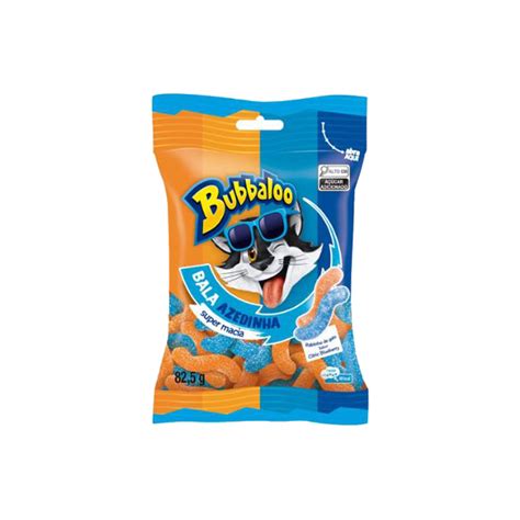 Bala Bubbalo Rabinho De Gato Blueberry Cítrica 825g Ameripan