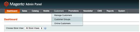 How To Use Customer Group In Magento Magepsycho Blog