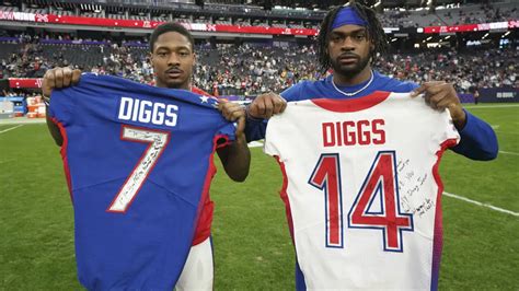 Stefon Diggs Brothers Meet Darez Trevon Diggs Gh™