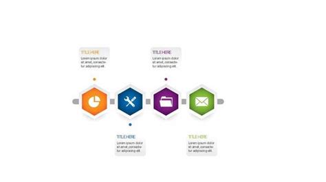 Diagram Showing The Stages Of Business Process PowerPoint Template Free Download Pikbest