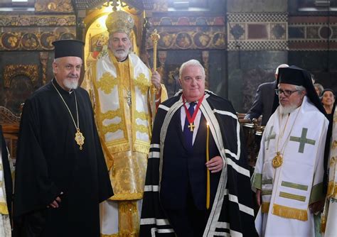 Άρχοντας του Οικουμενικού Πατριαρχείου ο Δικηγόρος Σάκης Κεχαγιόγλου Orthodoxia Info