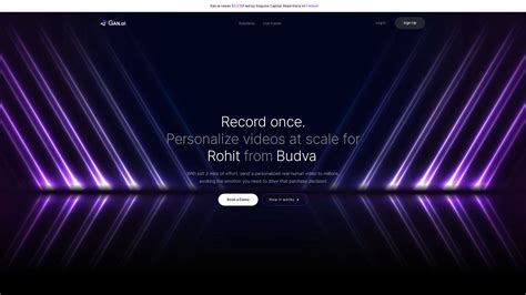 Ganai Personalized Videos For Businesses Futureen