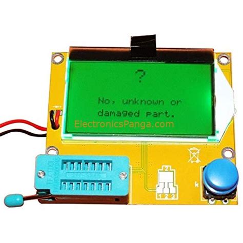 Lcr T4 12864 9v Lcd Digital Transistor Tester Meter Backlight Diode Triode Capacitance Esr Meter