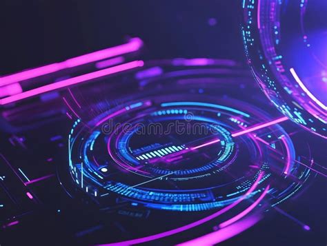 Futuristic Digital Wave Made Of Connected Dots Smooth Curves Blue Tone Tech And Innovation