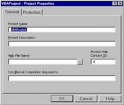 Project Properties Dialog Box Microsoft Learn