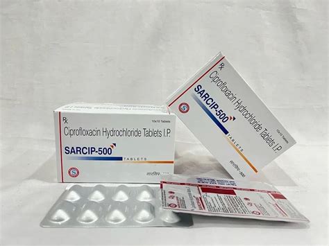 Ciprofloxacin Hcl Tablets In Pan India 500 Mg At ₹ 47 48 Stripe In Panchkula Id 23571798297