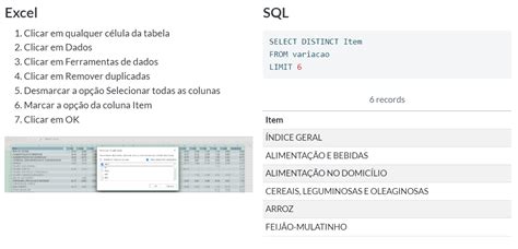 Entendendo O Basicão De Sql Para Usuários De Excel Análise Macro