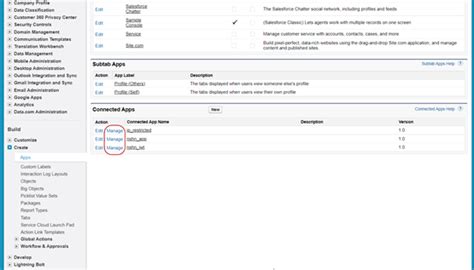 How To Configure A Connected App For A Salesforce Mass Ingestion