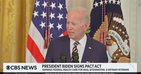 Biden Expanding Veterans Medical Coverage Crushes Their Care