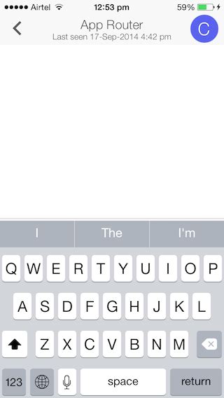 Iphone Move My Toolbar Up Or Down Based On Keyboard And The