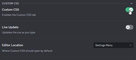 A Way To Temporarily Turn Off The Custom Css · Issue 1644 · Betterdiscordbetterdiscord · Github