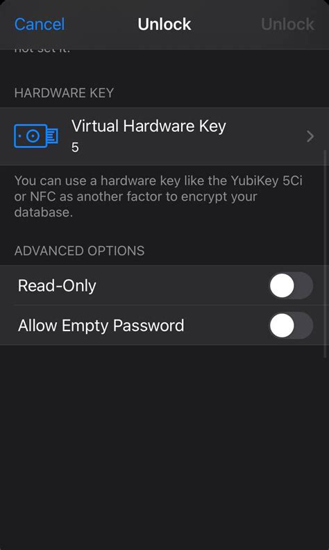 Virtual Hardware Keys · Issue 6467 · Keepassxrebootkeepassxc · Github