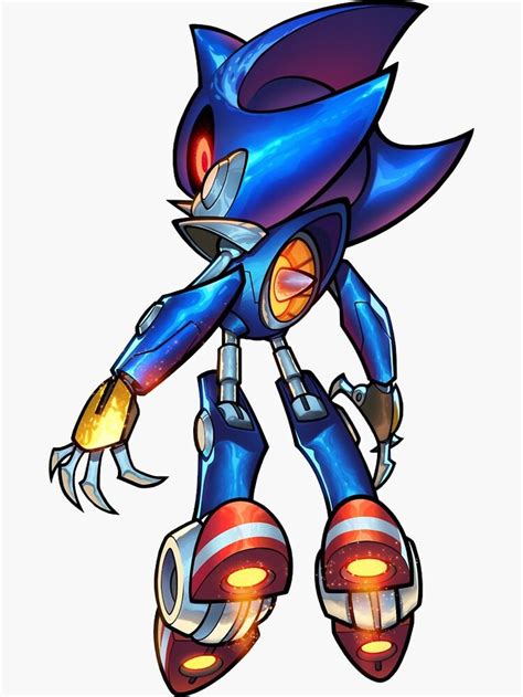 Metal Sonic Menacing Sticker For Sale By Keerl Desenhos De Tatuagem