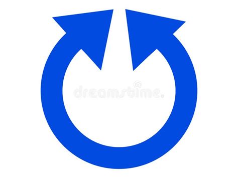 Twin Loop Arrow Stock Illustration Illustration Of Artwork 371968033