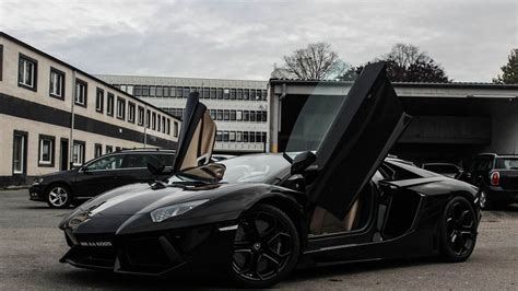 배경 화면 람보르기니 Lamborghini Aventador 스포츠카 고성능 차 바퀴 초차 육상 차량 자동차