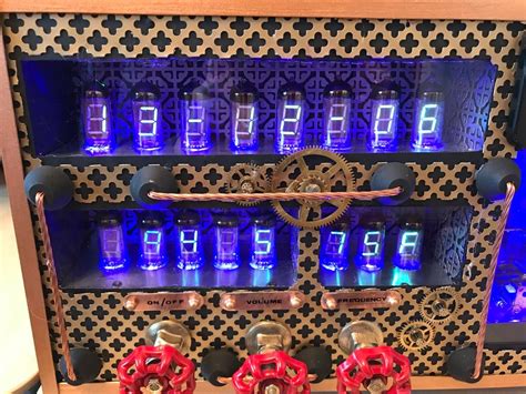 Steampunk Radio And Clock Display With Dual Arduino Mega Control Arduino Blog