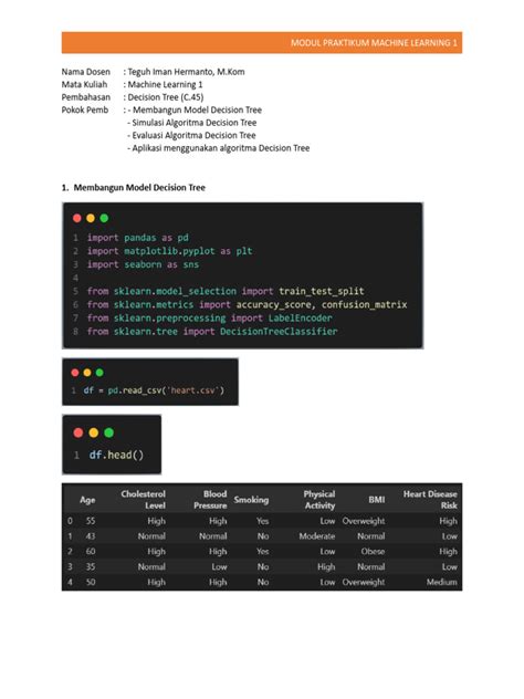 modul 7 decision tree pdf