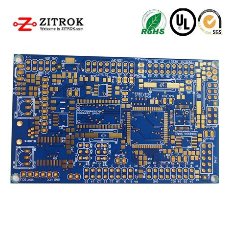 Factory Oem Service Pcb Prototype Double Sided High Frequency Pcb Layout For Electronics Circuit